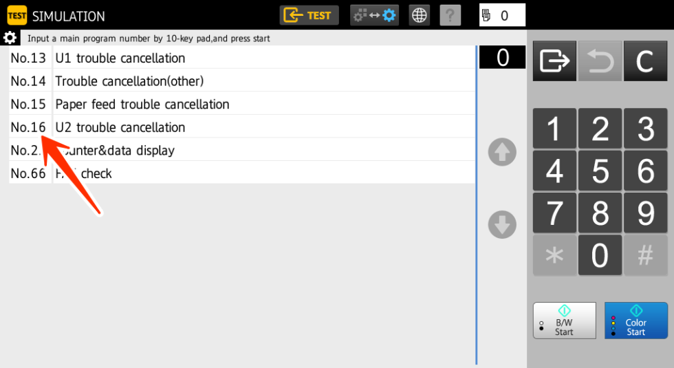 SOLVED: Sharp Copier U2 Trouble Code Clear