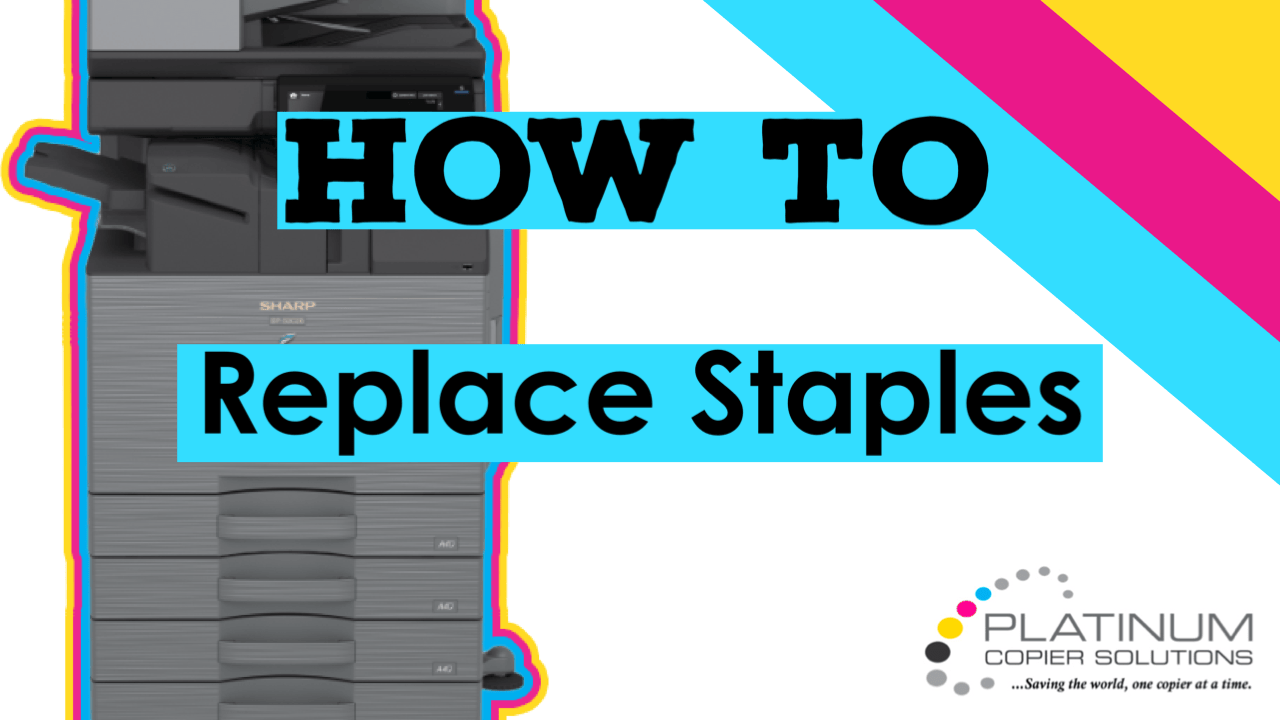 How To Replace Staples | Platinum Copiers - Houston, TX