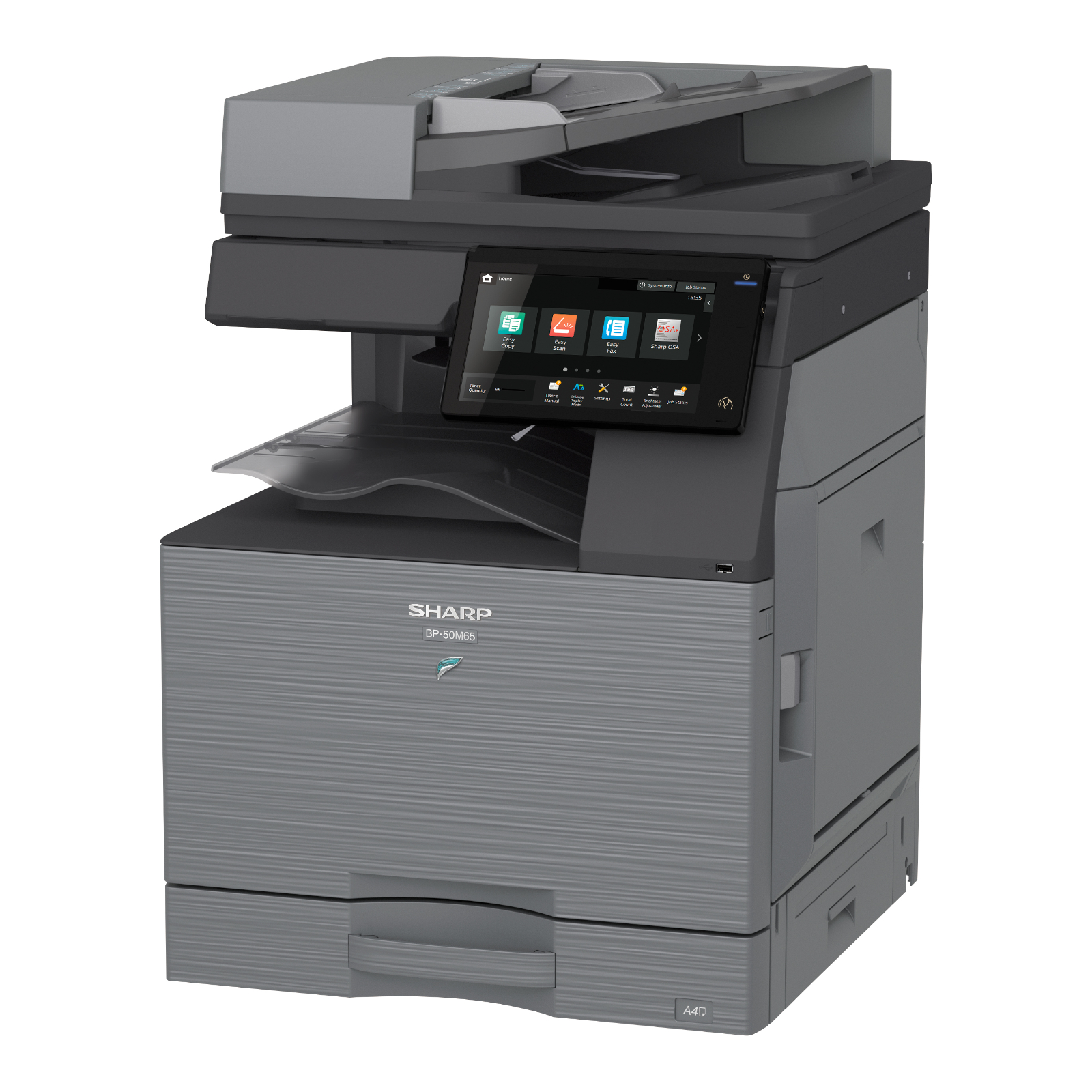 Sharp BP-51M31 Monochrome Networked Multifunction Printer | Platinum ...