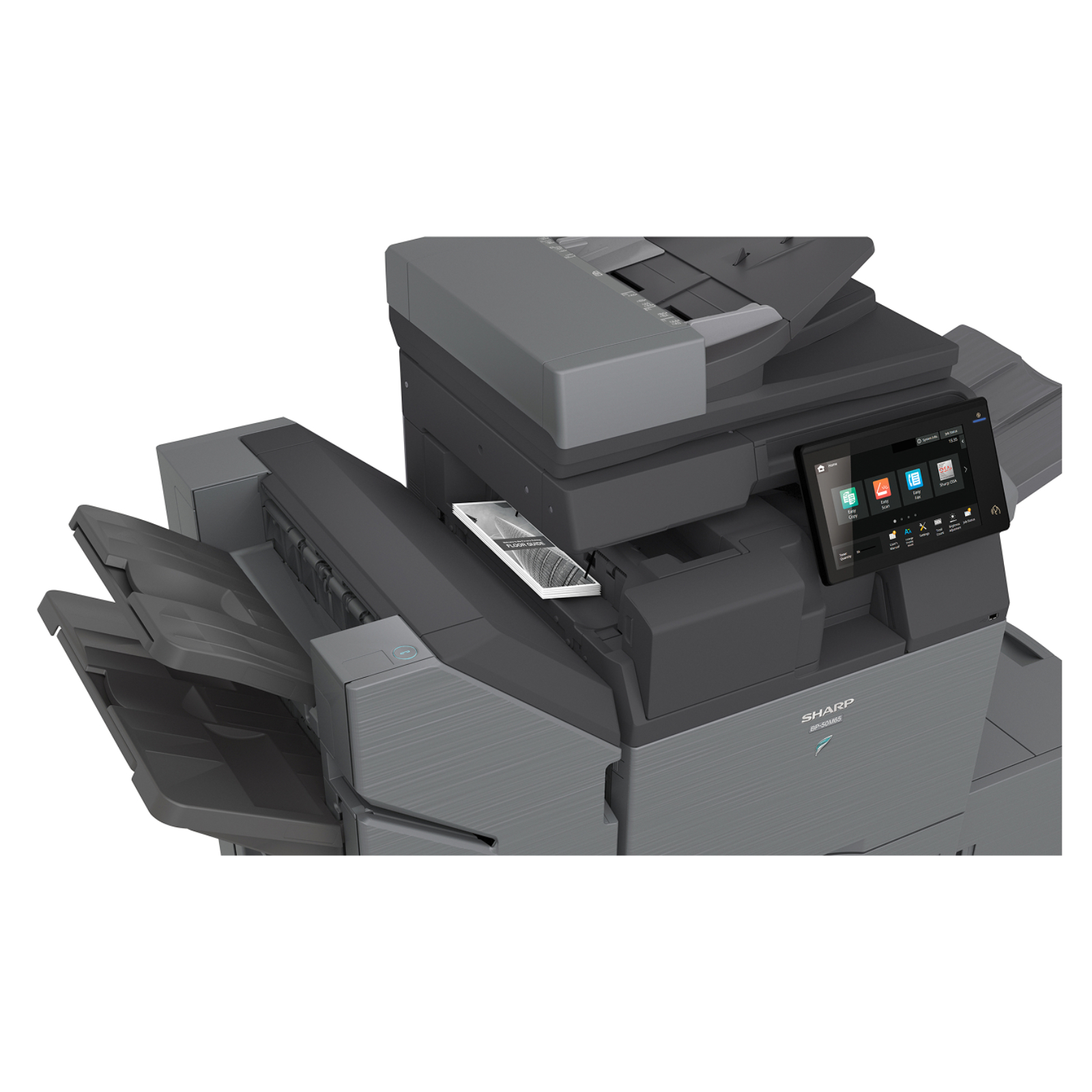Sharp BP-51M31 Monochrome Networked Multifunction Printer | Platinum ...