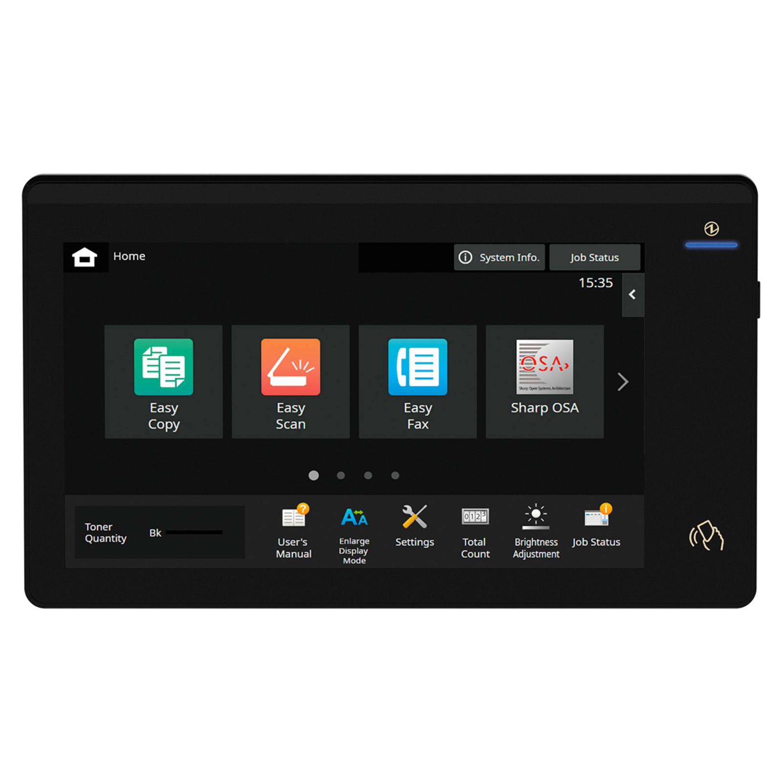 Sharp BP-51M31 Monochrome Networked Multifunction Printer | Platinum ...